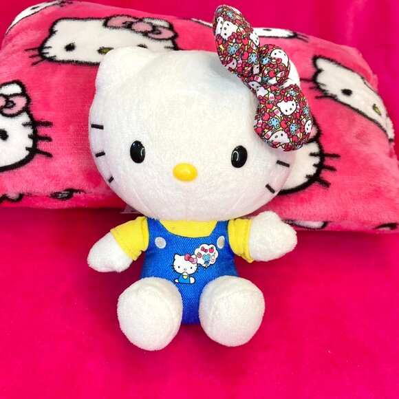 Hello Kitty | Toys | Sanrio Hello Kitty Overall Mini Plush | Poshmark
